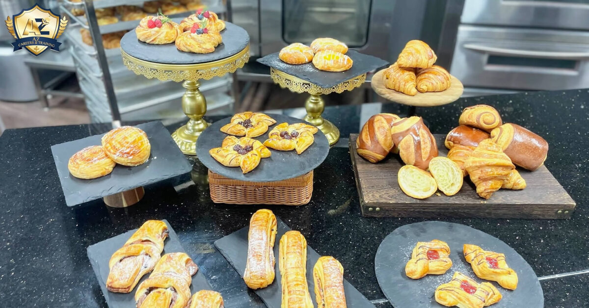 Tham quan buổi học làm bánh "CROISSANT & DANISH" tại AZ